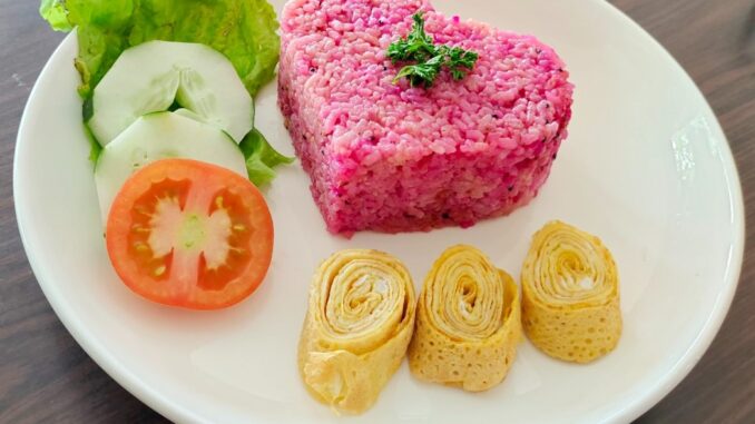 Menu Spesial Valentine Nasi Goreng Cinta Rosin Resto - Mettanews.id