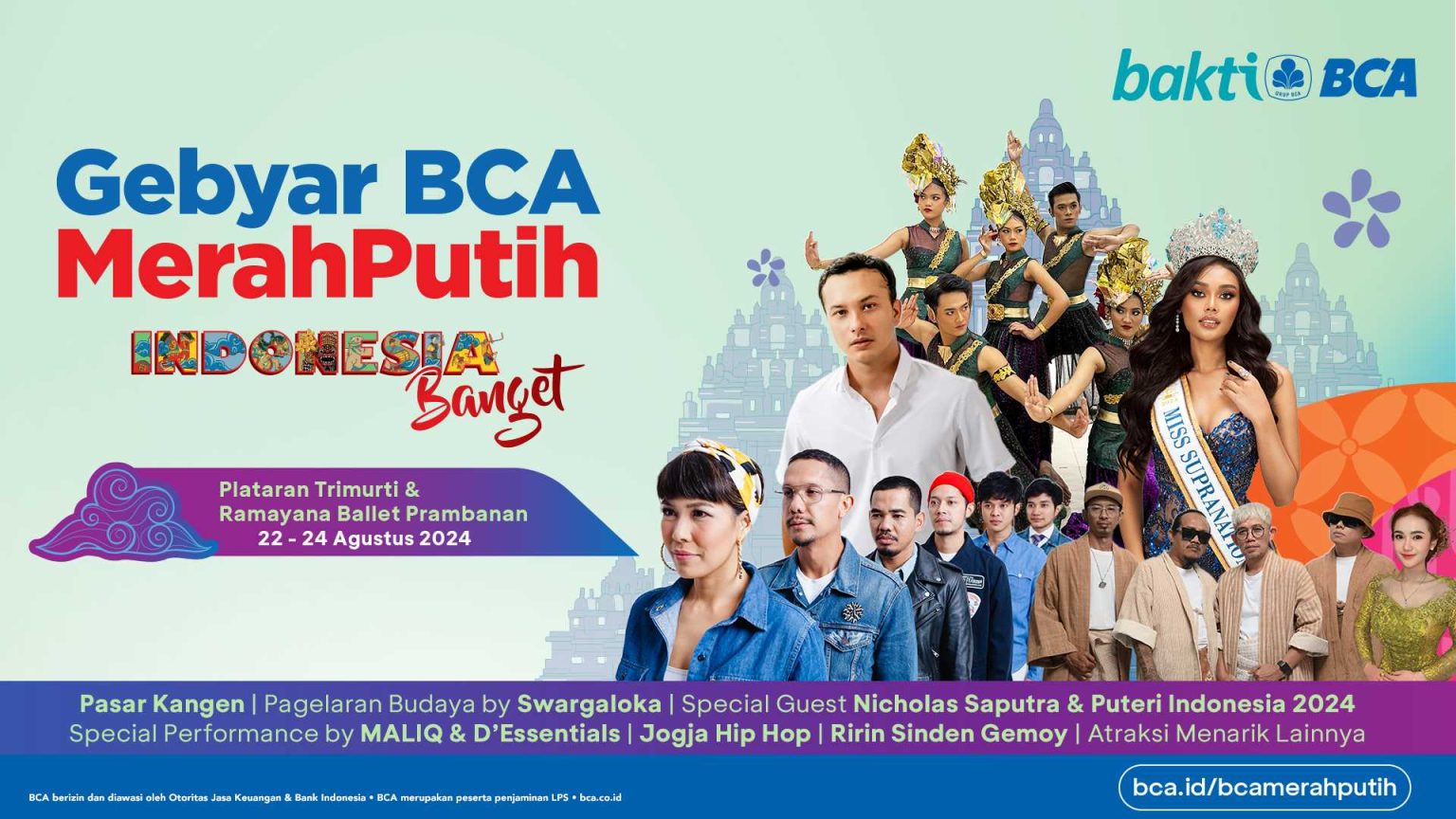 Pagelaran Hingga Pasar Rakyat, Bakti BCA Hadirkan “Gebyar BCA Merah ...
