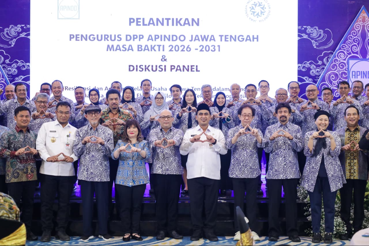 Lantik Pengurus Apindo Jateng, Gus Yasin Tekankan Harmoni Pengusaha dan ...